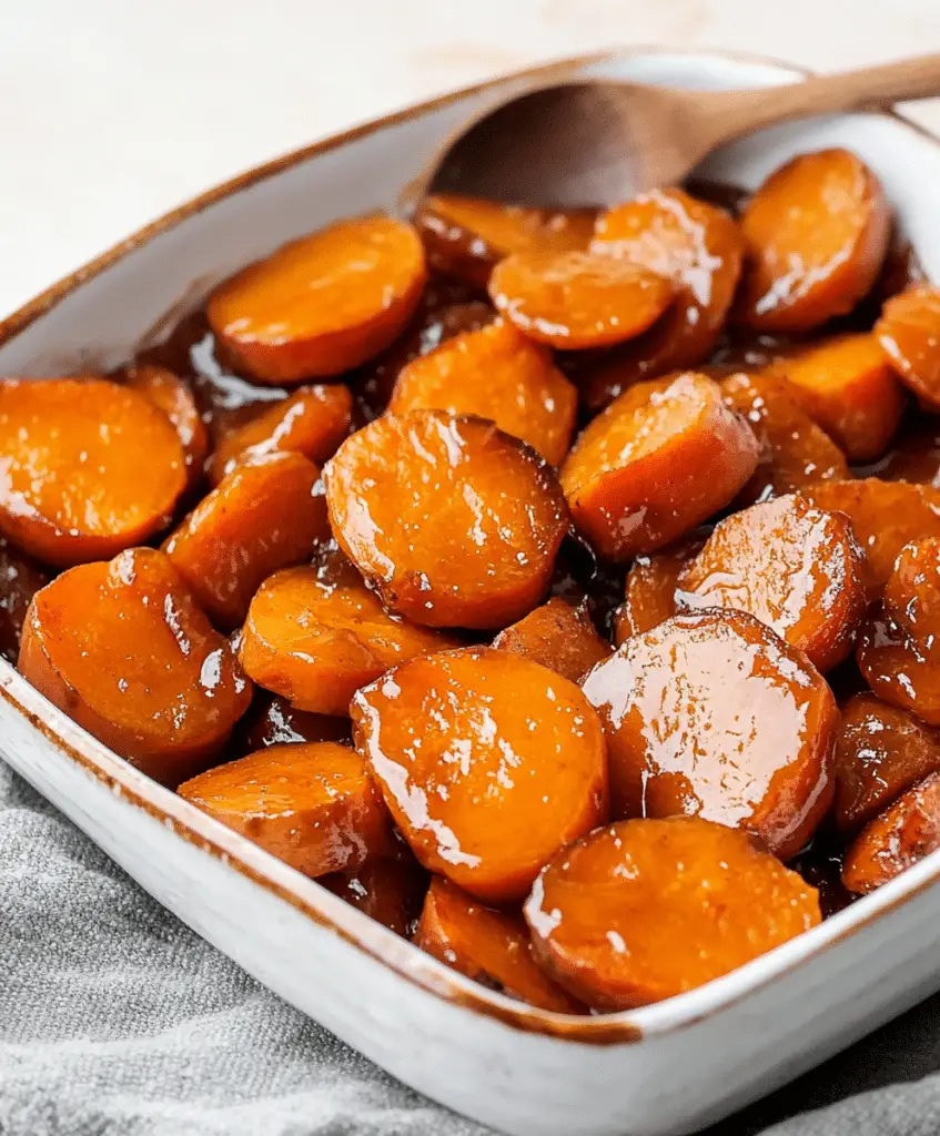 The Best Southern Candied Sweet Potatoes Recipe - amandarecipes.com