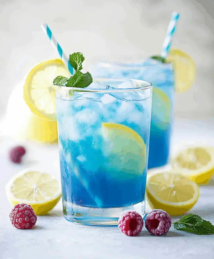 Blue Raspberry Lemonade Recipe - amandarecipes.com